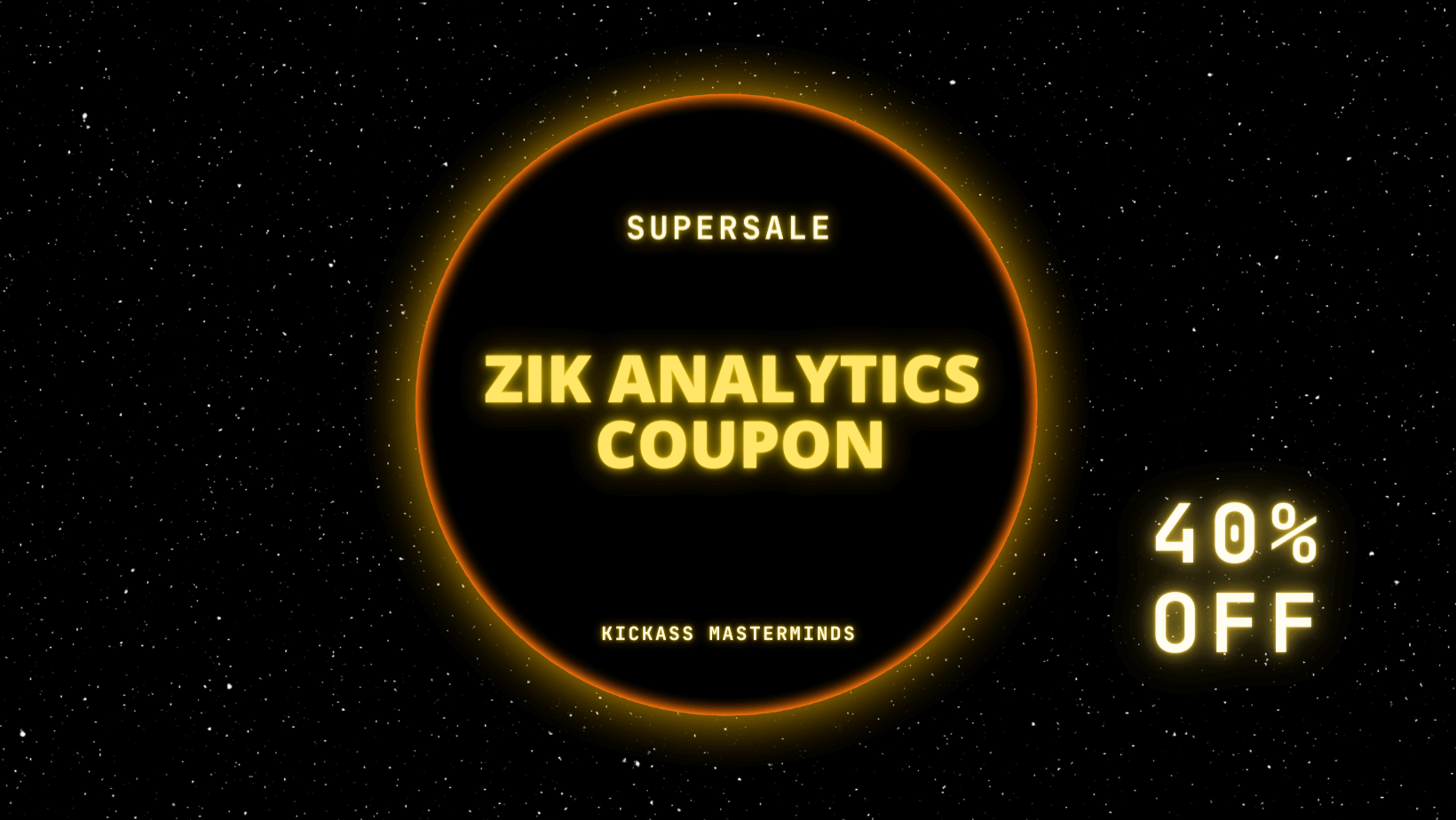 Zik Analytics Coupon 2022 - Exclusive 40% Discount